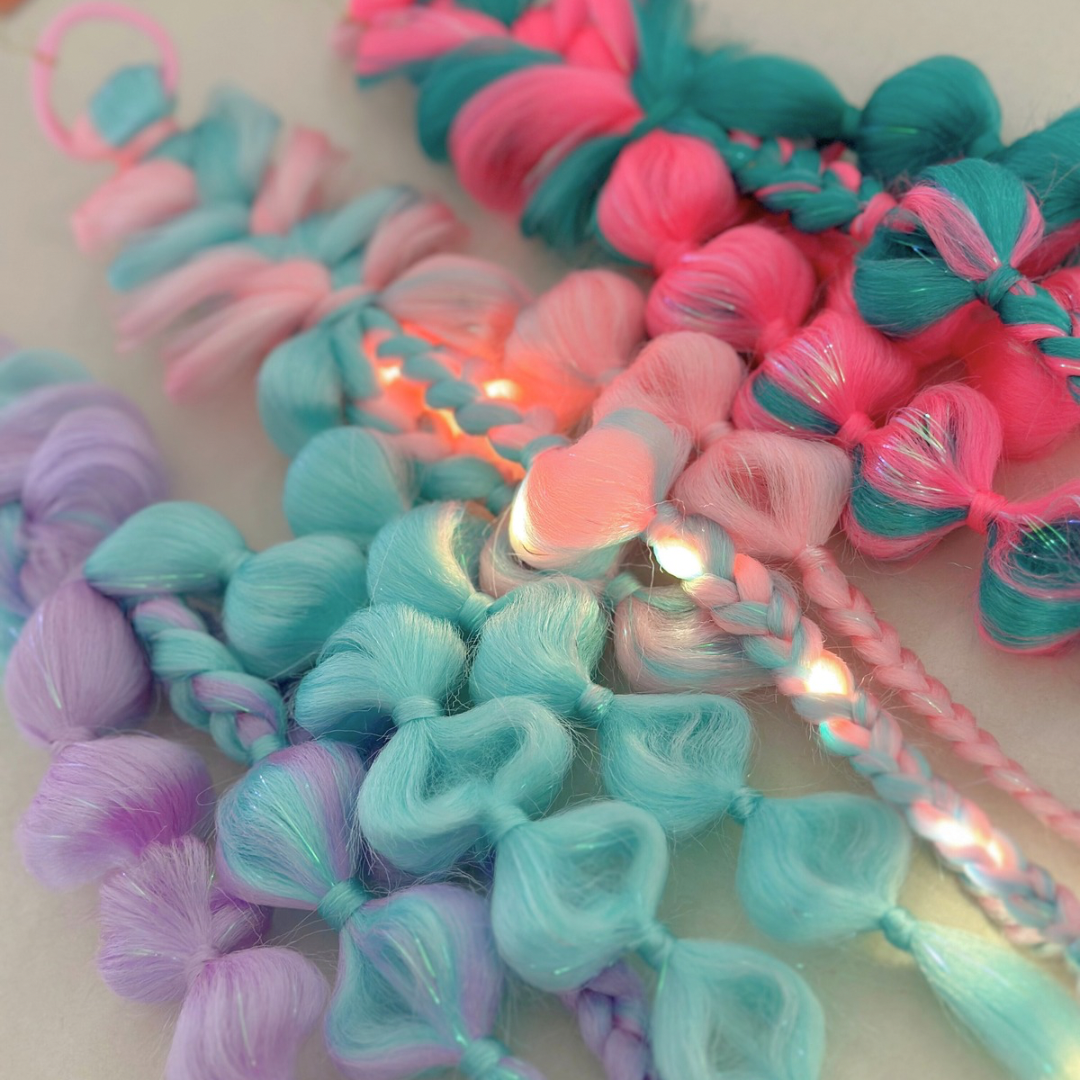Poppet Locks | Long LED Bubble Pony - Flower Flash - 20” – Nurture Tribe