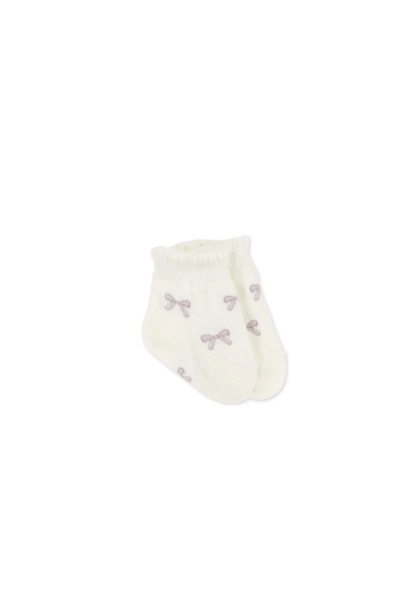 Jamie Kay | Mirabel Sock - Ballet Bow Egret – Nurture Tribe