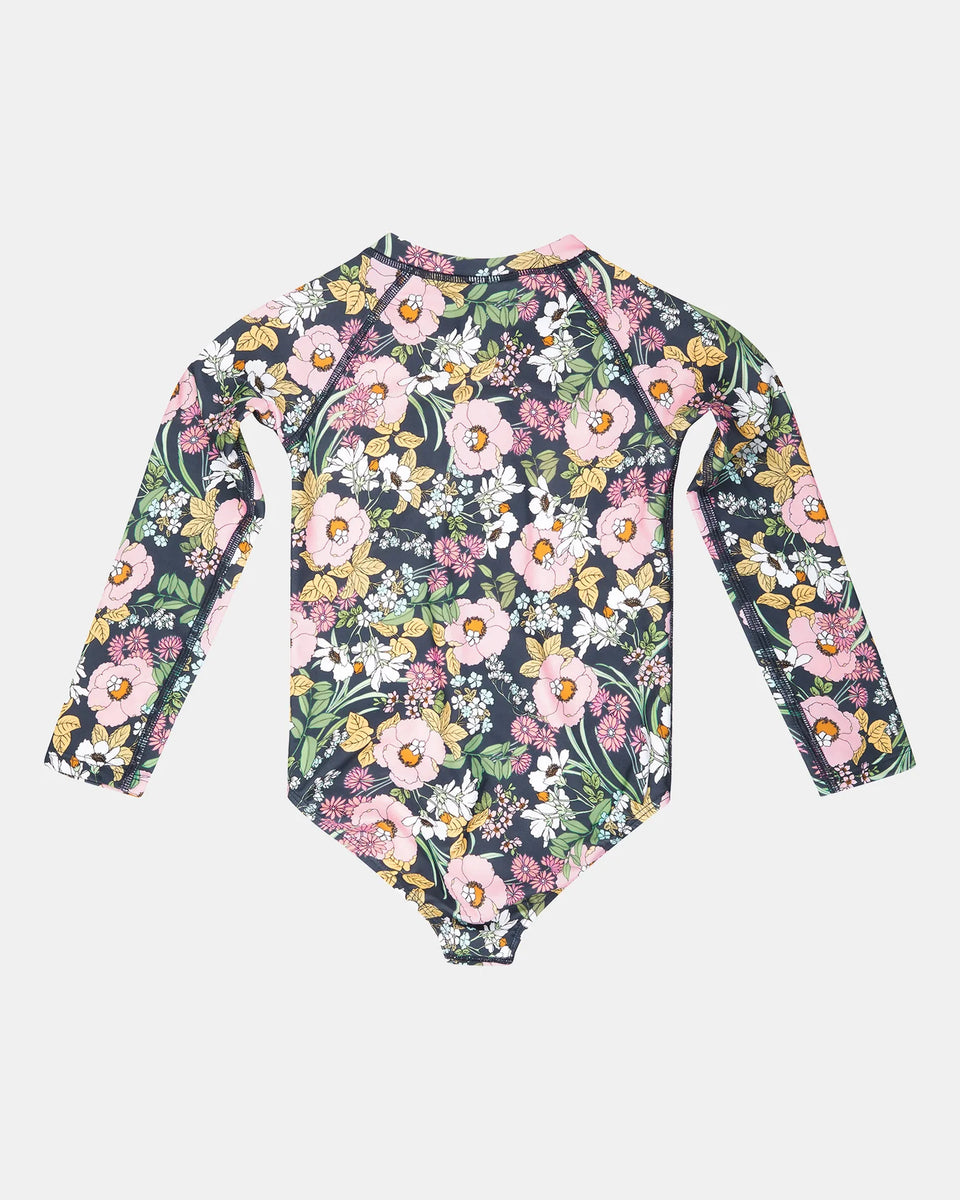 Toshi | Kids Swim Bodysuit - Moonlight Bloom – Nurture Tribe