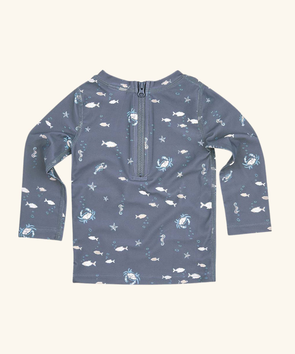 Toshi | Swim Rashie Long Sleeve - Neptune – Nurture Tribe